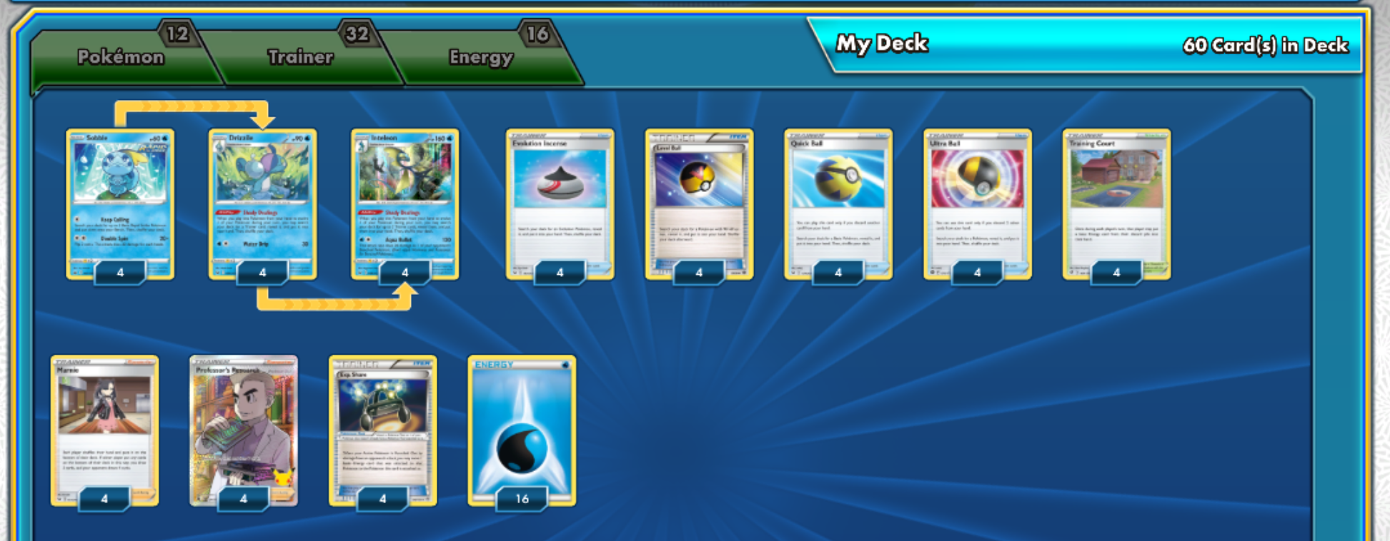 How to sort a Pokemon deck list? : Juha-Matti Santala