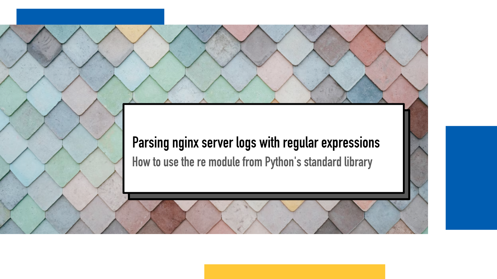 Parsing nginx server logs with regular expressions : Juha-Matti Santala Parsing nginx server logs with regular expressions : Juha-Matti Santala